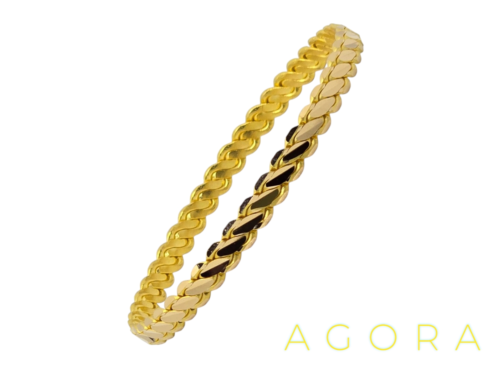 AGR Altın - 28 GRAM 22 AYAR ADANA 3'LÜ BURMA BİLEZİK